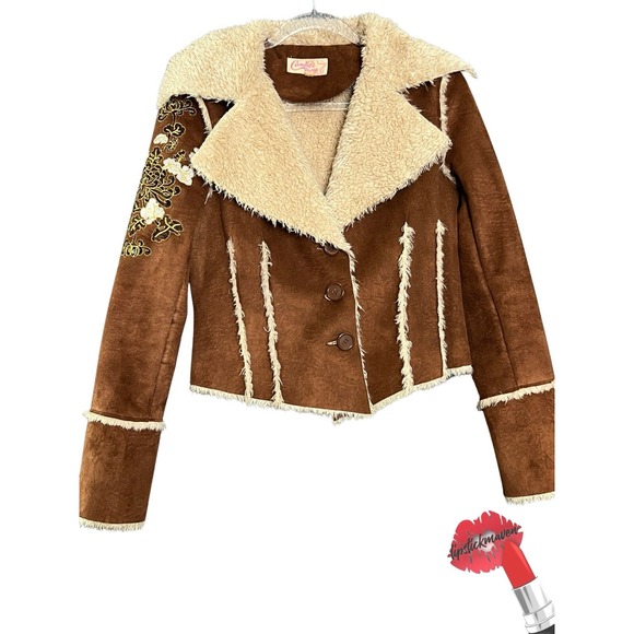 Candie's | Jackets & Coats | Candies Jacket Womens Large Penny Lane ...